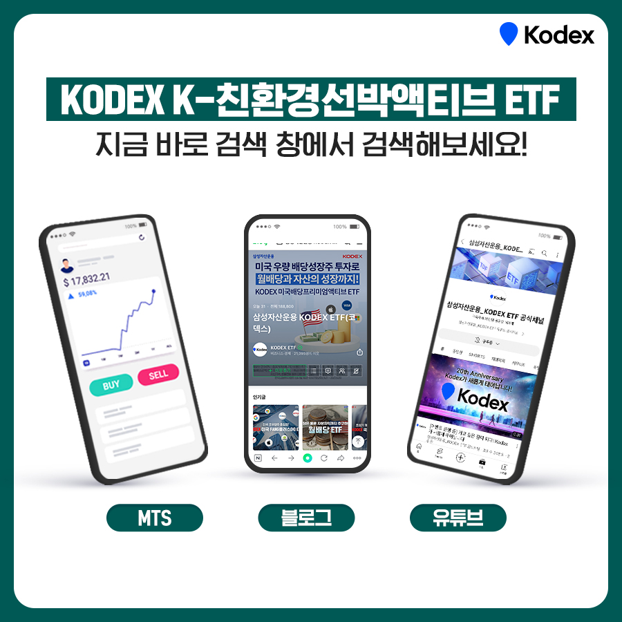 [신규상장 Kodex ETF 소개] Kodex K-친환경선박액티브 ETF | 시장전망 | Kodex